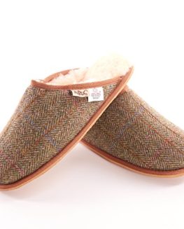 Buy Mens Tweed Slippers Online - That British Tweed Company