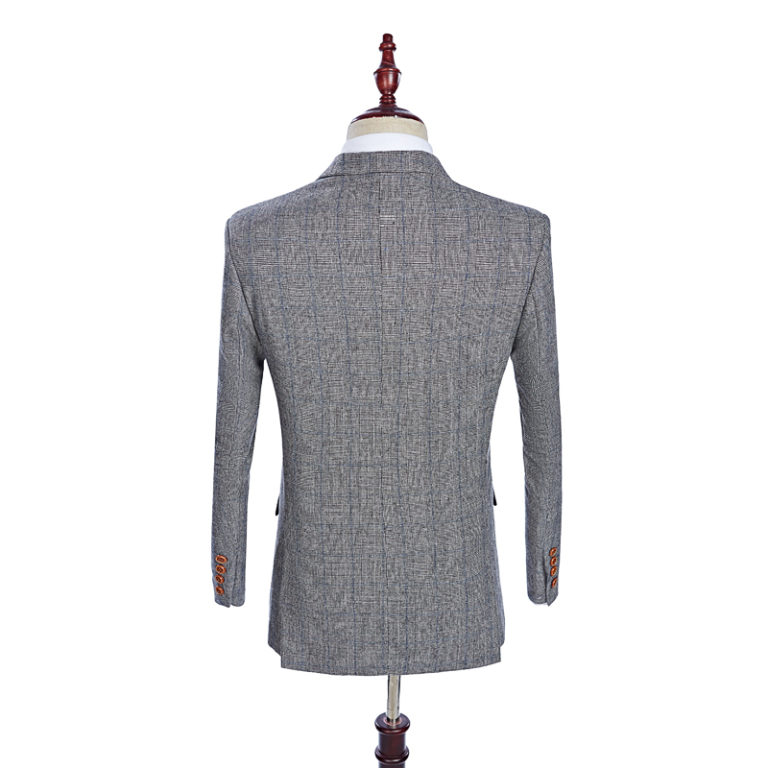 British Tweed Co - Grey Check Tweed Jacket - That British Tweed Company