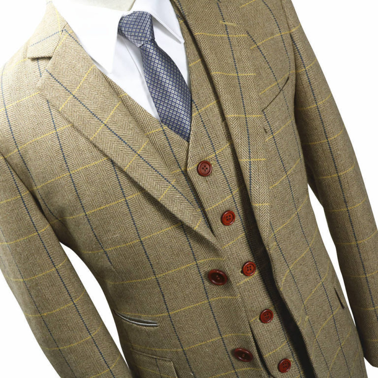British Tweed Co - Tan Tweed Jacket - That British Tweed Company