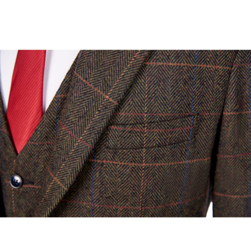 British Tweed Co - Brown Check Tweed Jacket - That British Tweed Company