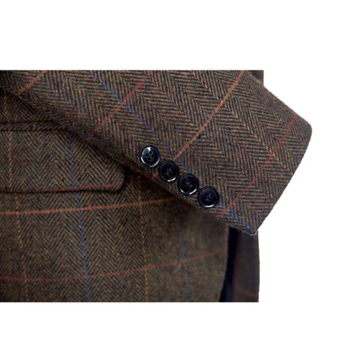 British Tweed Co - Brown Check Tweed Jacket - That British Tweed Company
