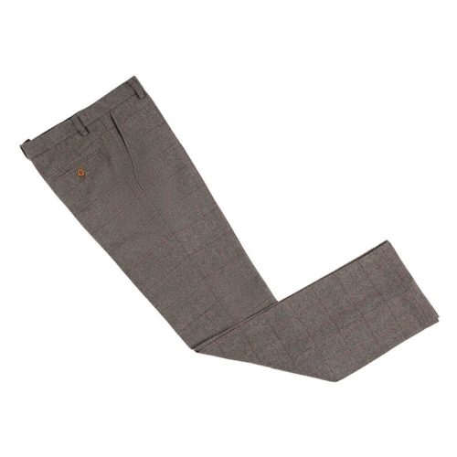 British Tweed Co - Grey Check Tweed Trousers - That British Tweed Company