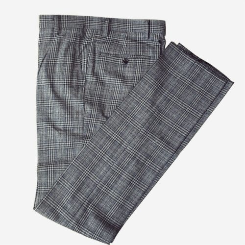 British Tweed Co - Grey Glen Check Plaid Tweed Three Piece Suit - That ...