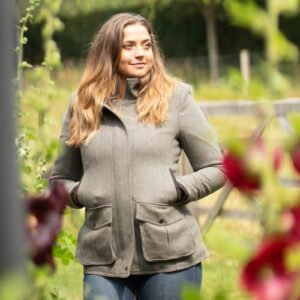 New Forest Clothing Jessica Tweed Field Coat - That British Tweed Company